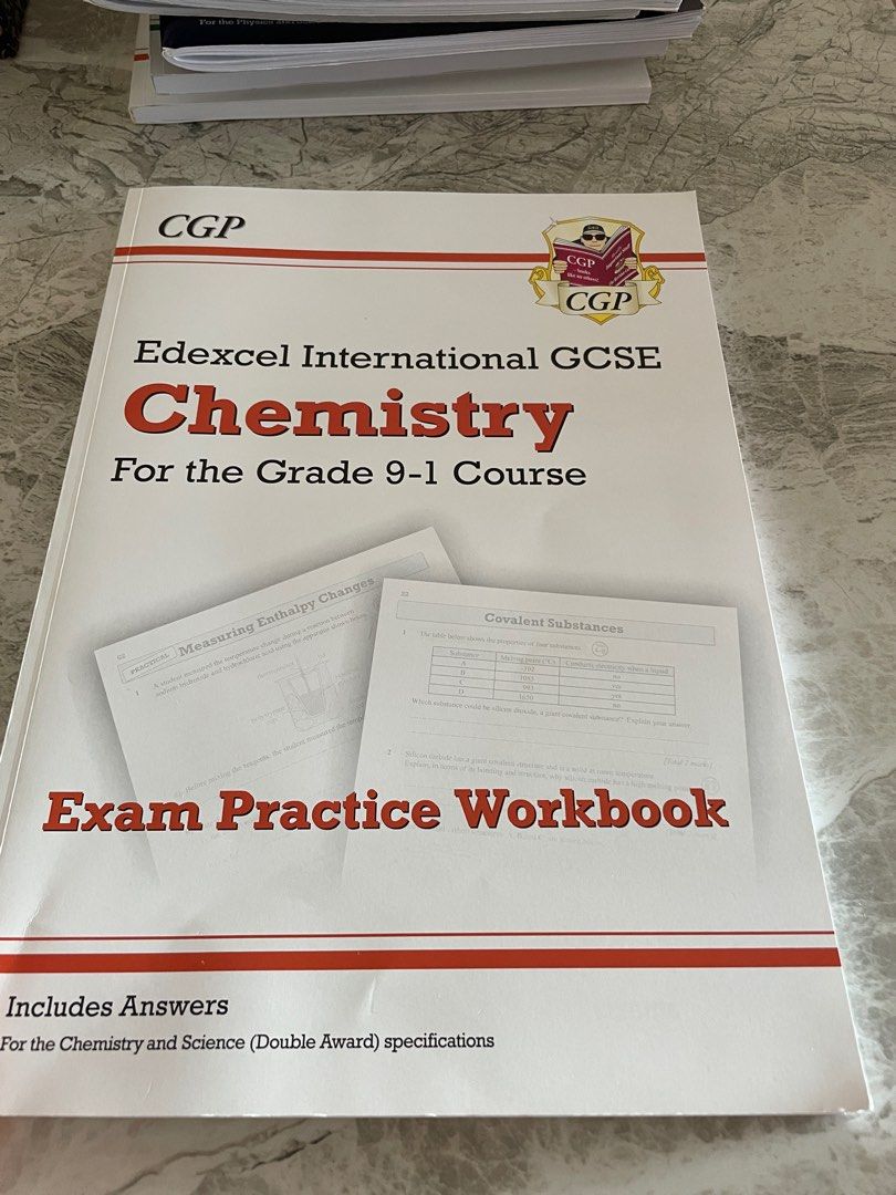 IGCSE Double Award CGP Science Workbook( All 3 books, full set), 興趣及遊戲 ...