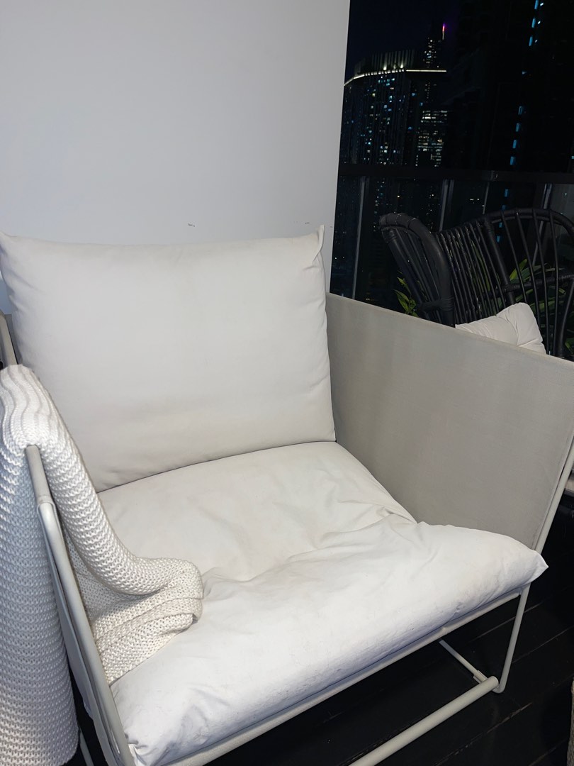 IKEA havsten chair indoor outdoor, Furniture & Home Living, Furniture ...