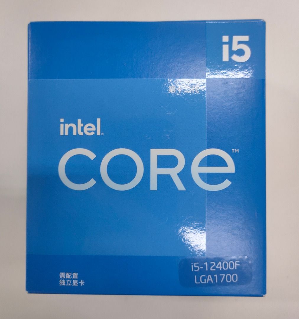 Intel core i3 12100 12100F i5 12400F 12600KF 13400F 13600KF CPU Processor, Computers & Tech ...