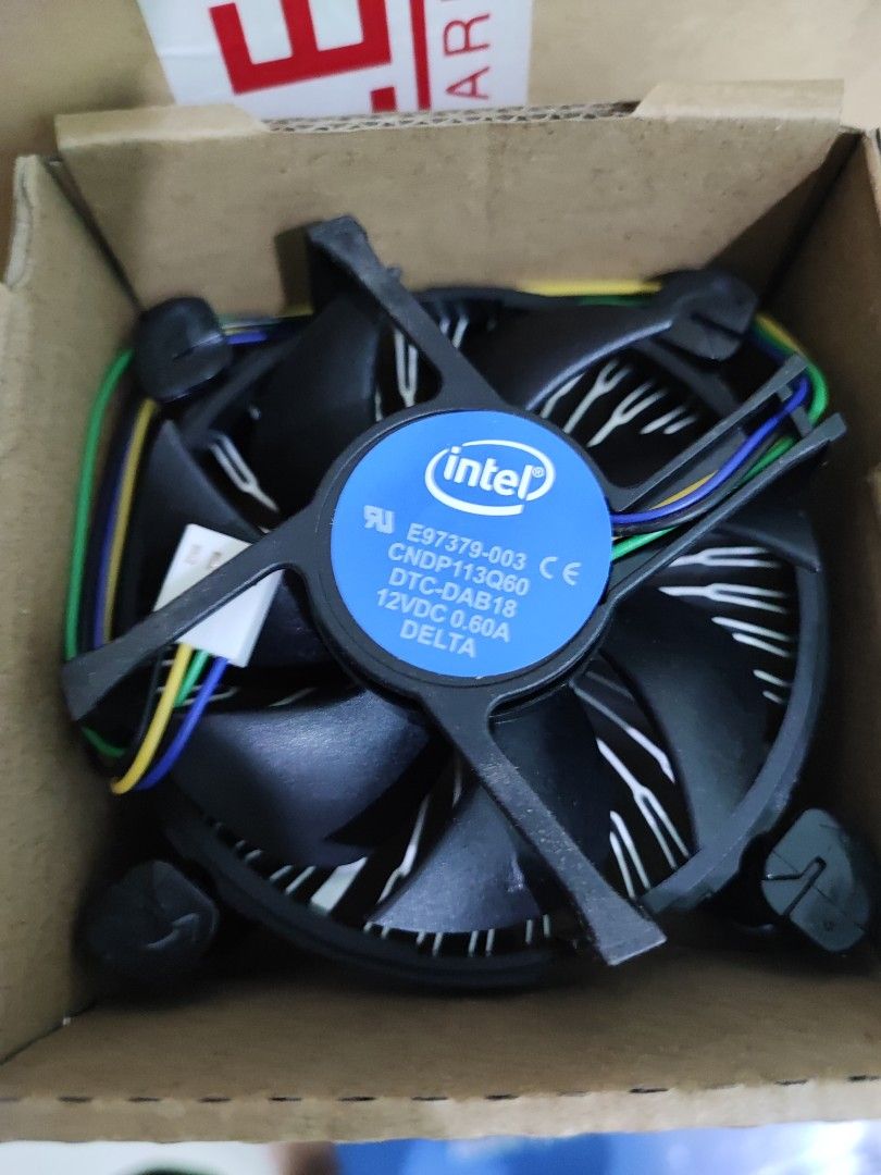 Intel Cpu Cooler Fan Original Computers Tech Parts Accessories