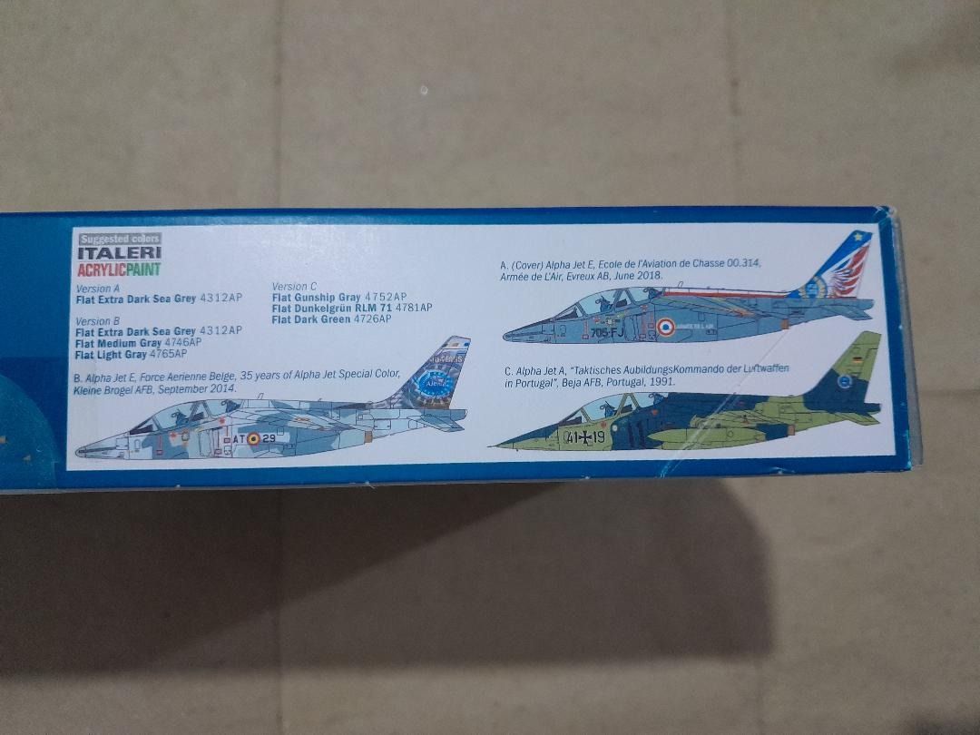 ITALERI 1/48 Alpha Jet A / E Model Kit, Hobbies & Toys, Toys & Games on ...