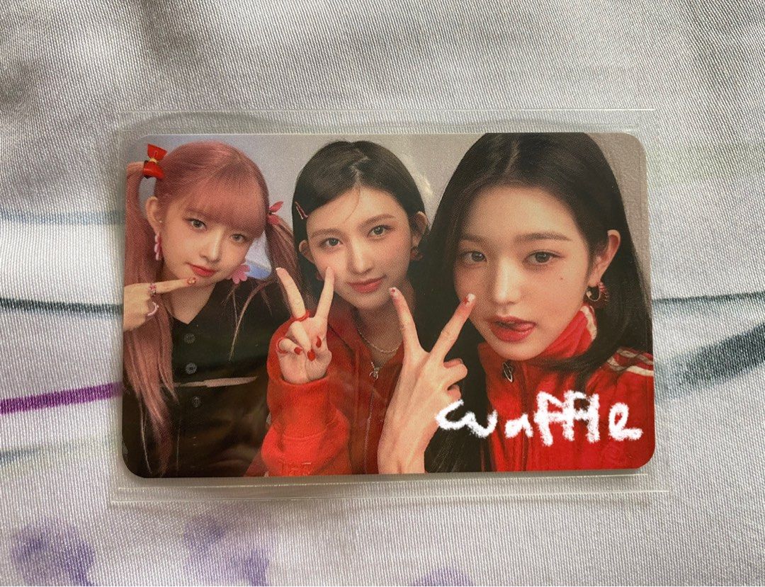 IVE I AM unit broadcast photocard pc rei gaeul wonyoung, Hobbies & Toys ...