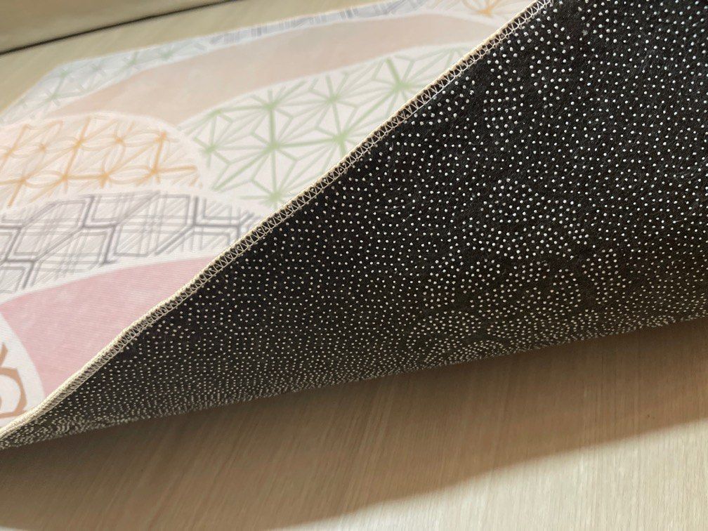 Japanese design print coffee table carpet rug 120cm x 80cm, Furniture ...