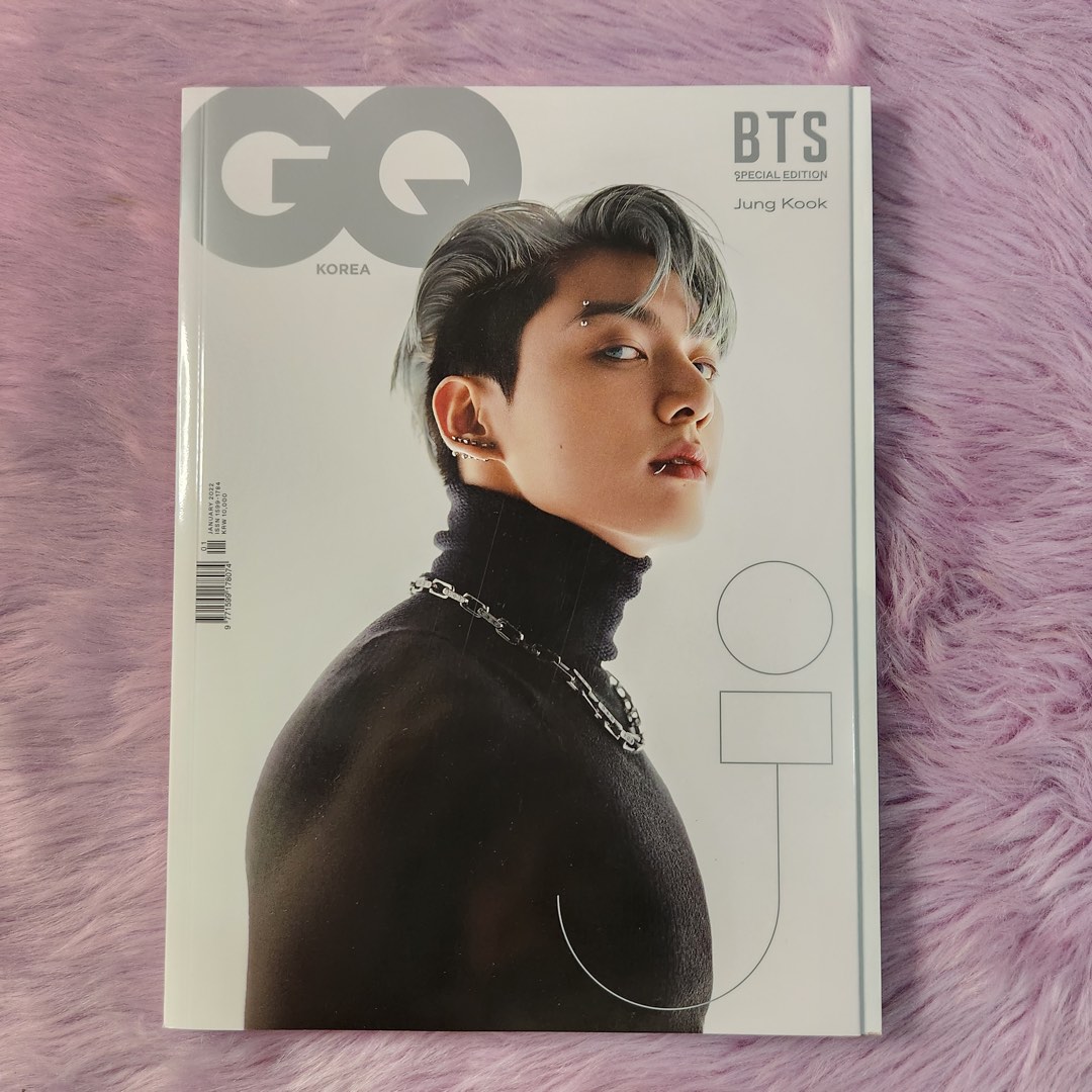 jungkook GQ korea magazine (jan 2022 issue), Hobbies & Toys, Memorabilia & Collectibles, K-Wave ...