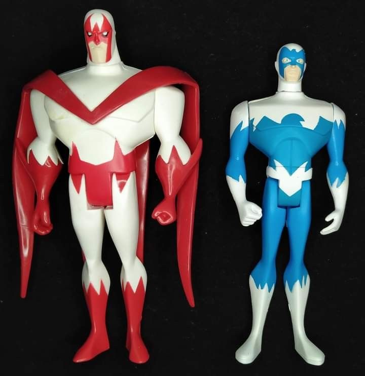 Justice League Unlimited Hawk & Dove(4inch) SET on Carousell