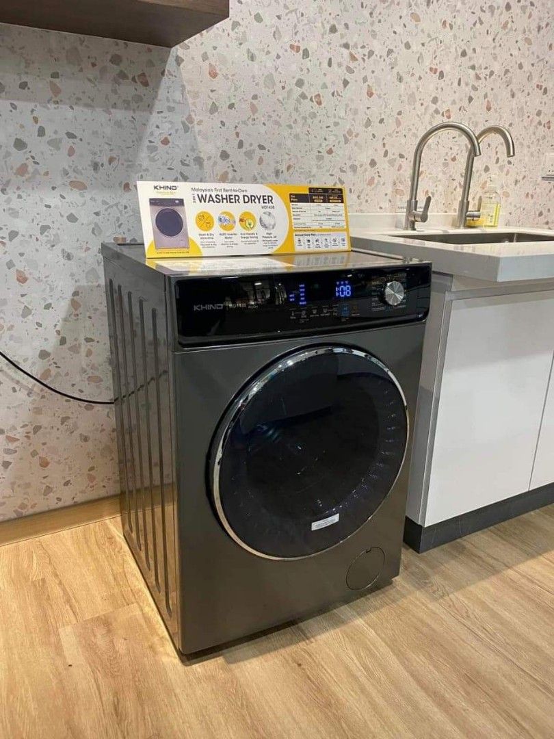 khind washer dryer, TV & Home Appliances, Washing Machines and Dryers ...