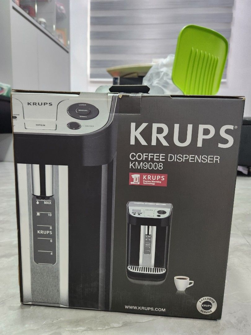 Krups Coffee Dispenser KM9008, TV & Home Appliances, Kitchen Appliances ...