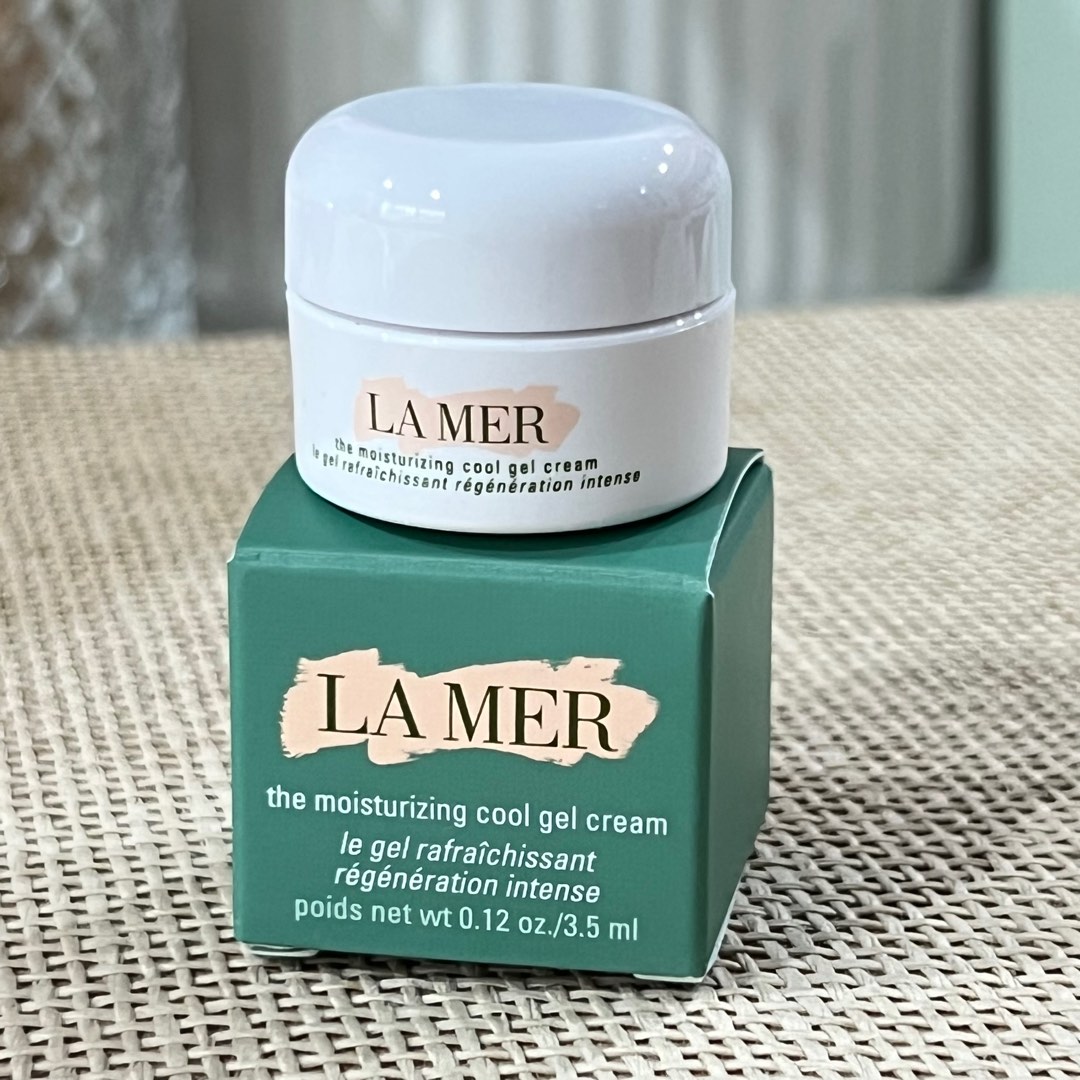 La Mer the moisturizing cool gel cream 3.5ml, Beauty & Personal Care ...