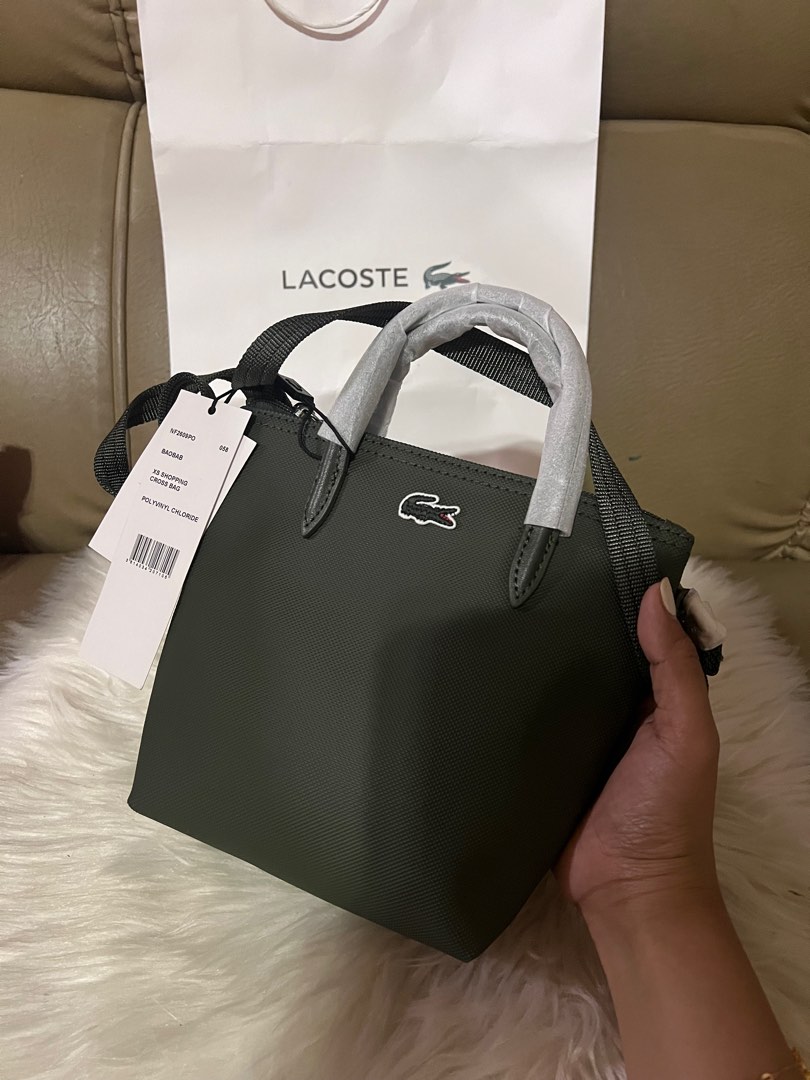 Lacoste mini totebag, Women's Fashion, Bags & Wallets, Cross-body Bags ...