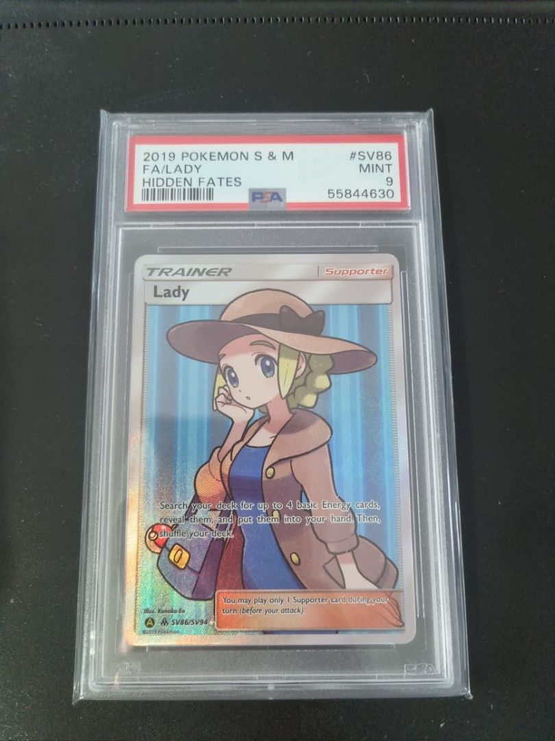 LADY FULL ART SV86 PSA 9 | PSA Slabs | Modern Pokemon | Full Art ...