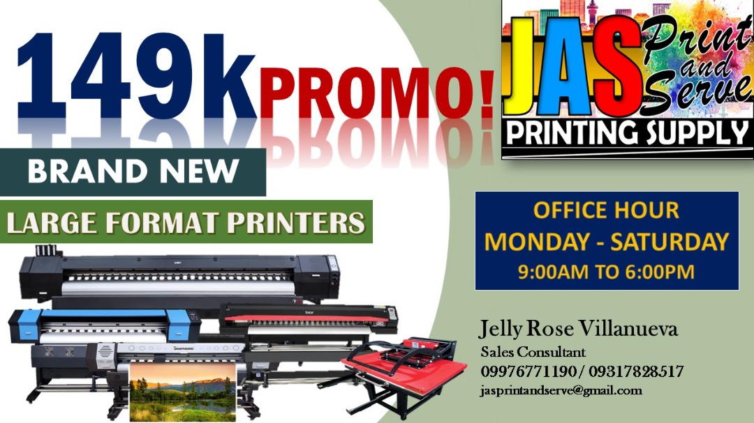 LARGE FORMAT PRINTER MACHINE, Computers & Tech, Printers, Scanners ...