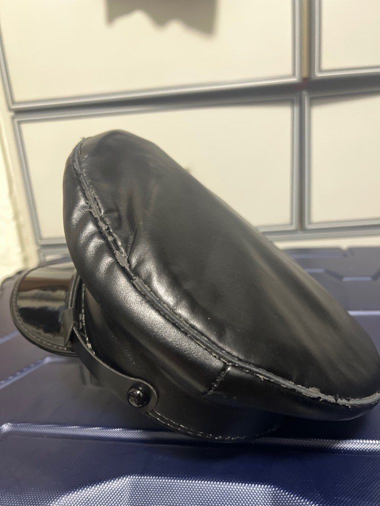 Leather Muir Cap, Men's Fashion, Watches & Accessories, Caps & Hats on ...