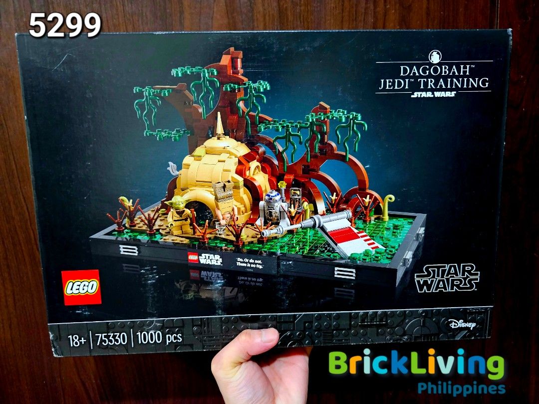 Lego Dagobah Jedi Training Diorama 75330, Hobbies & Toys, Toys & Games ...