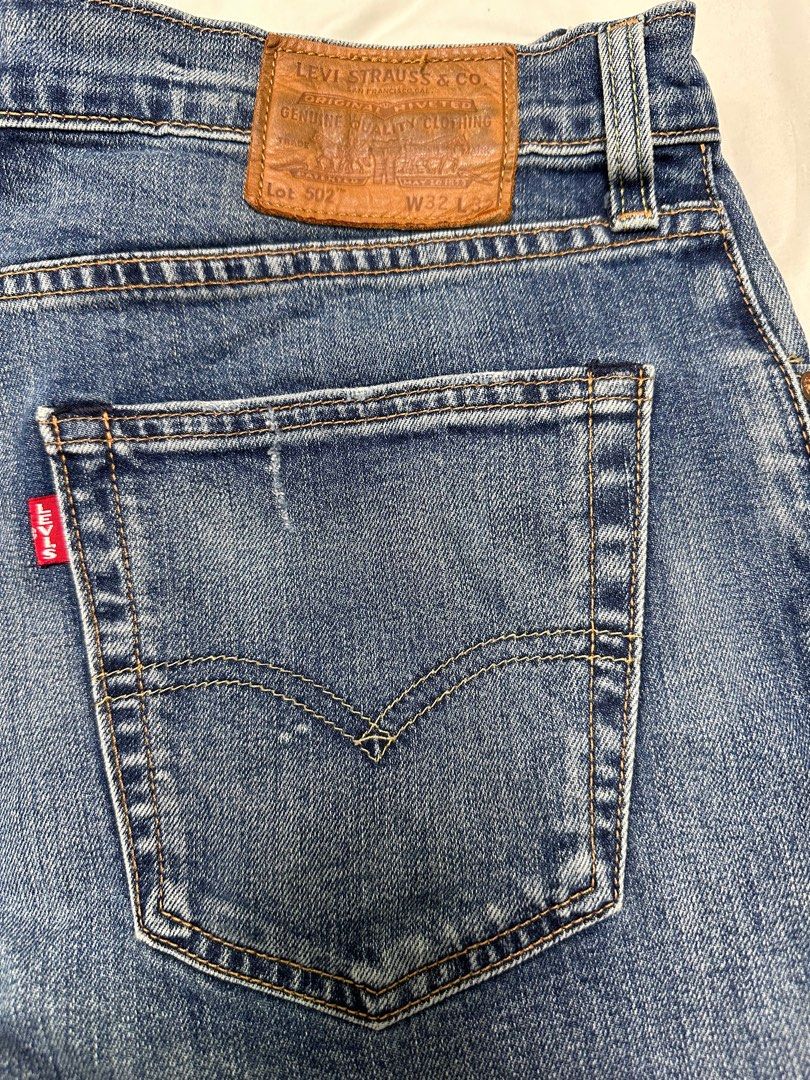 LEVI’S | 502 Premium Waterless Selvedge Jeans, Men's Fashion, Bottoms ...