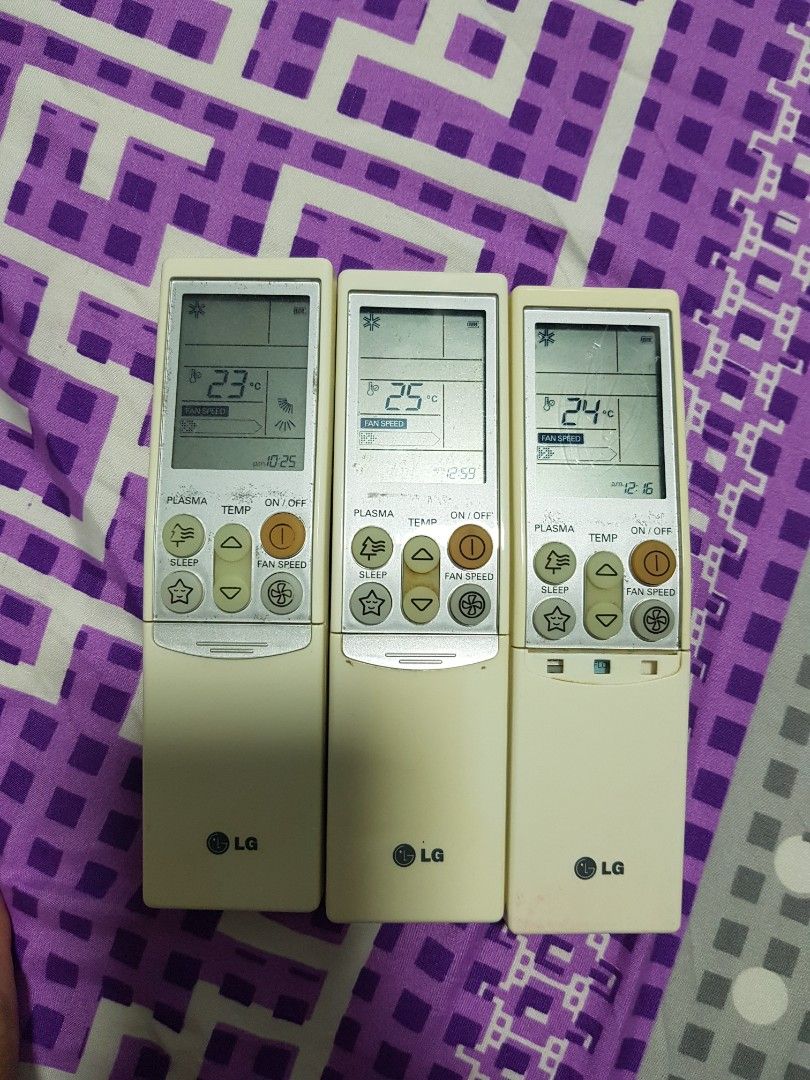 LG Aircon Remote Control, TV & Home Appliances, Air Conditioners ...