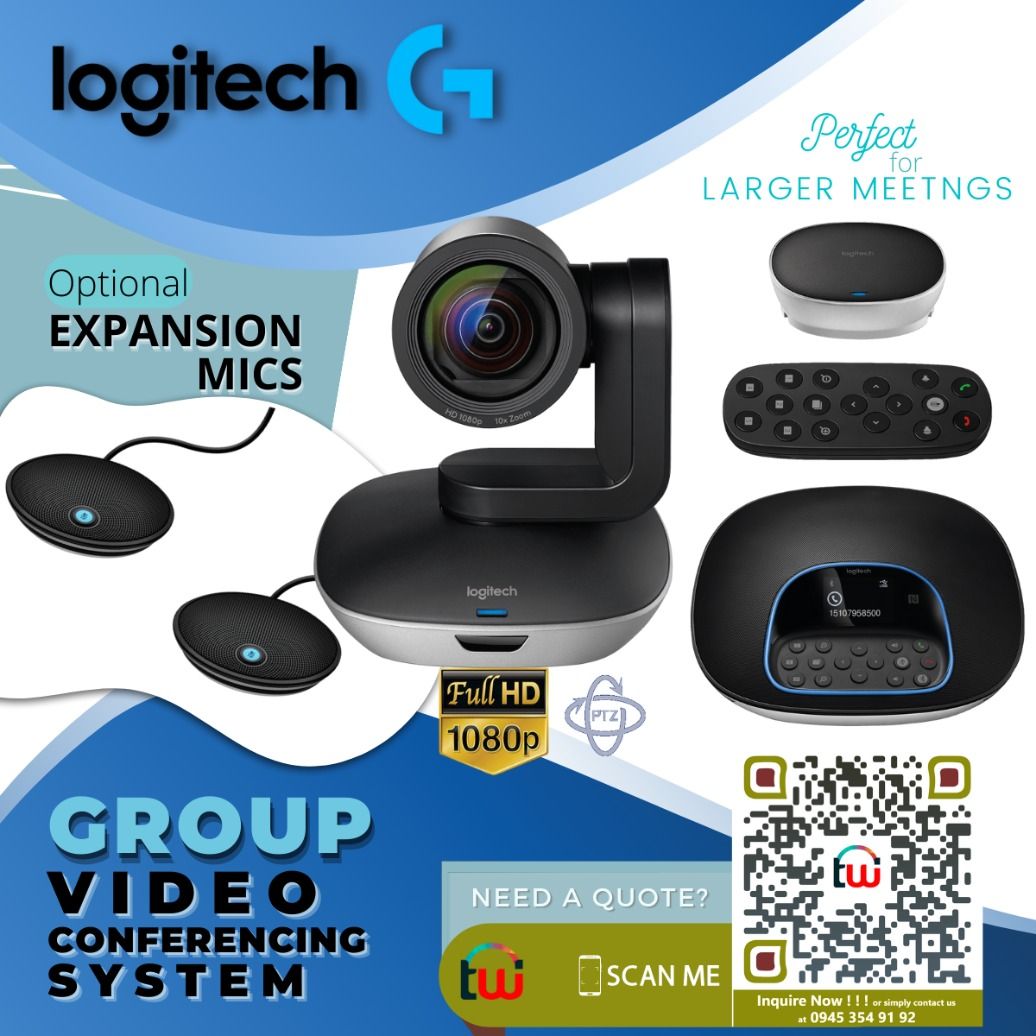 LOGITECH VIDEO CONFERENCING Solutions, Systems, Equipment & Accessories ...