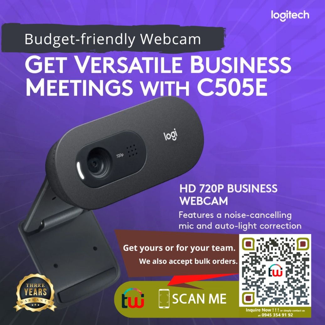 LOGITECH WEBCAMS Home and Business Meeting Solutions - Enterprise-grade ...