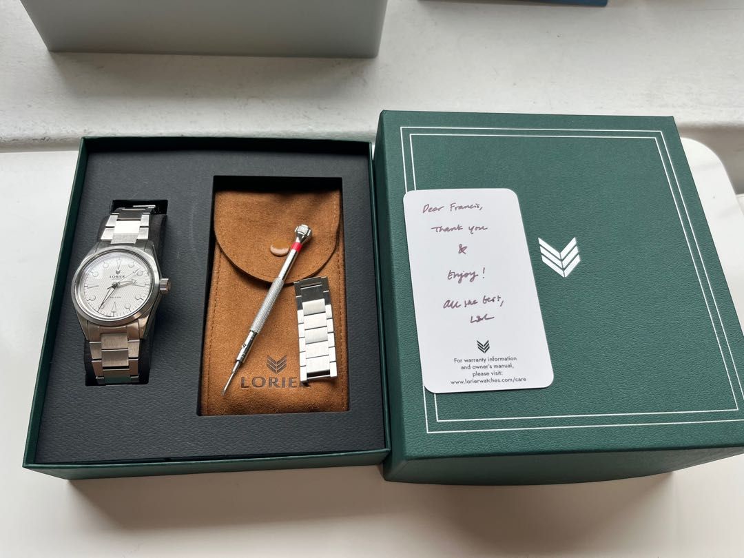 LORIER Falcon II (FULL SET W/ BOX- U.P. $675 SGD), Luxury, Watches on ...
