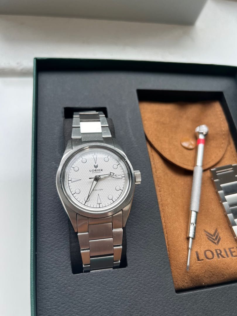LORIER Falcon II (FULL SET W/ BOX- U.P. $675 SGD), Luxury, Watches on ...