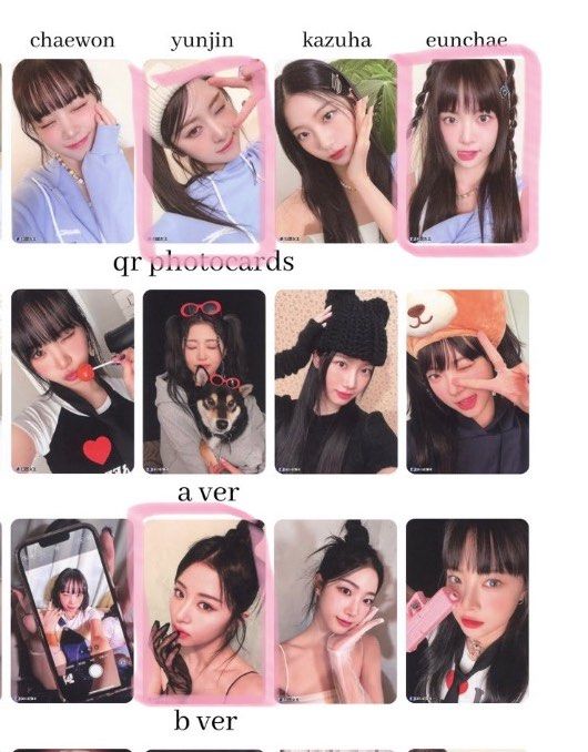lsrf lesserafim unforgiven weverse pcs, unit kazuha sakura, Hobbies ...