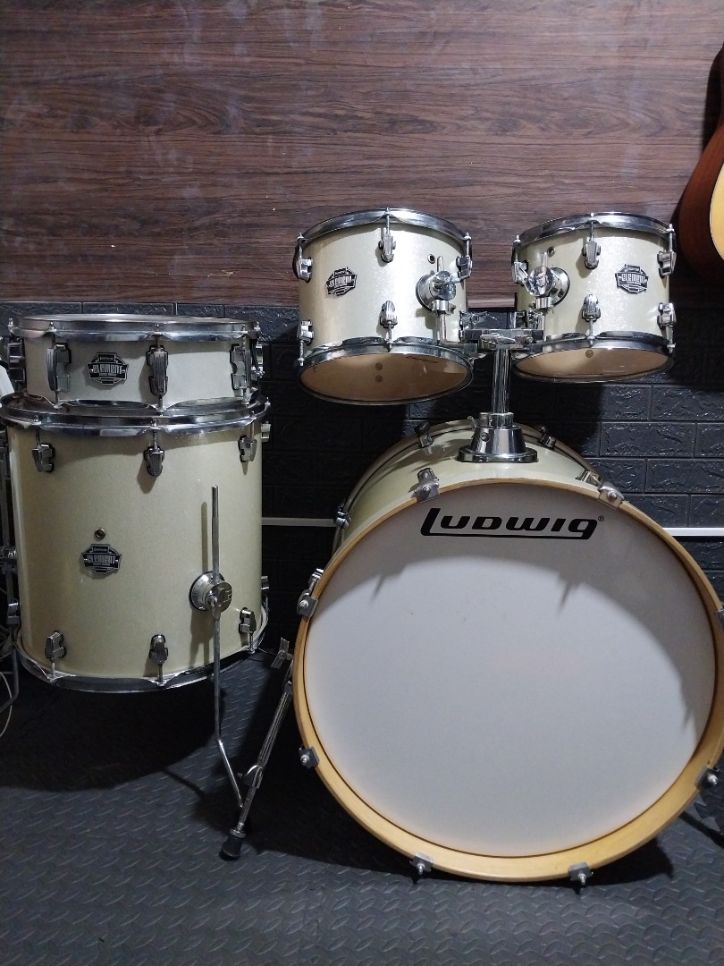 Ludwig Element Evolution Series 5pcs SHell pack Drumset, Hobbies & Toys ...