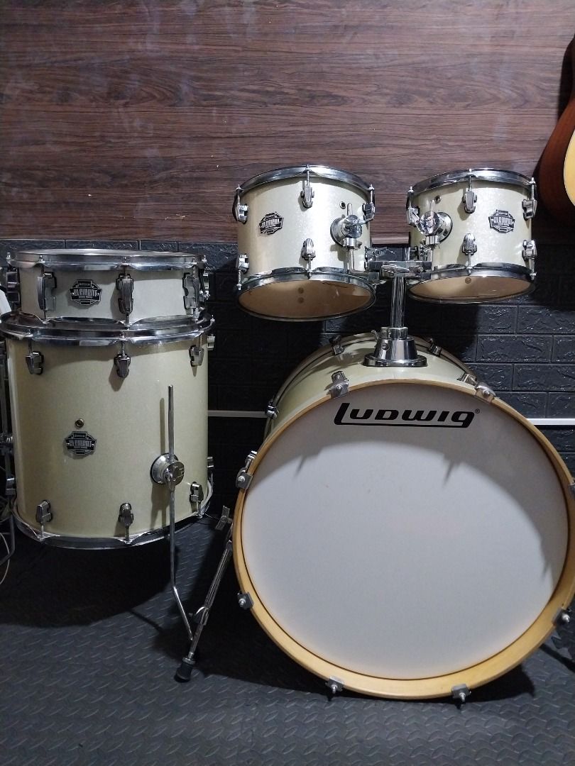 Ludwig Element Evolution Series 5pcs SHell pack Drumset, Hobbies & Toys ...