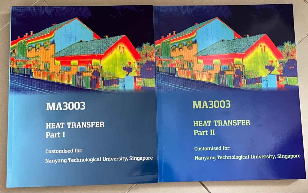 MA3003 heat transfer textbook NTU, Hobbies & Toys, Books & Magazines, Textbooks on Carousell