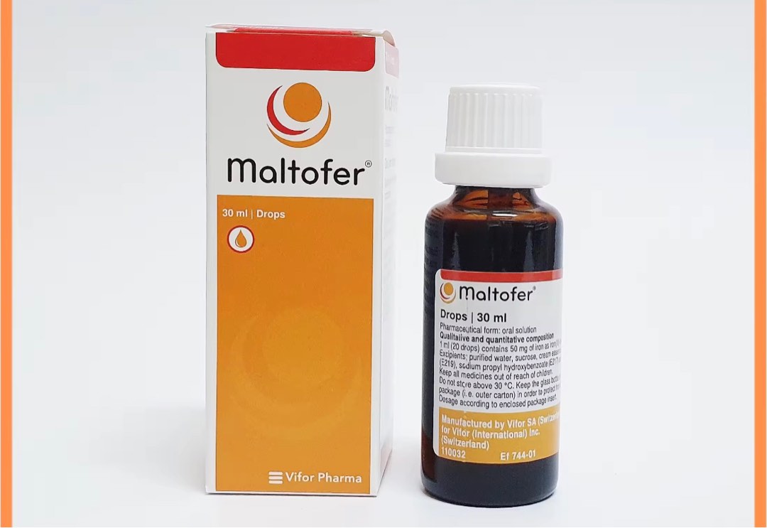 Maltofer iron drops (30ml), Health & Nutrition, Health Supplements ...