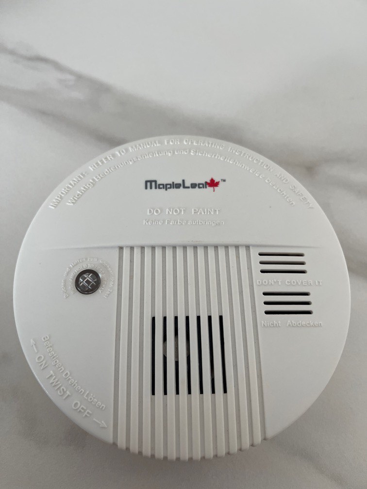 Maple leaf Smoke Alarm, TV & Home Appliances, Other Home Appliances on ...