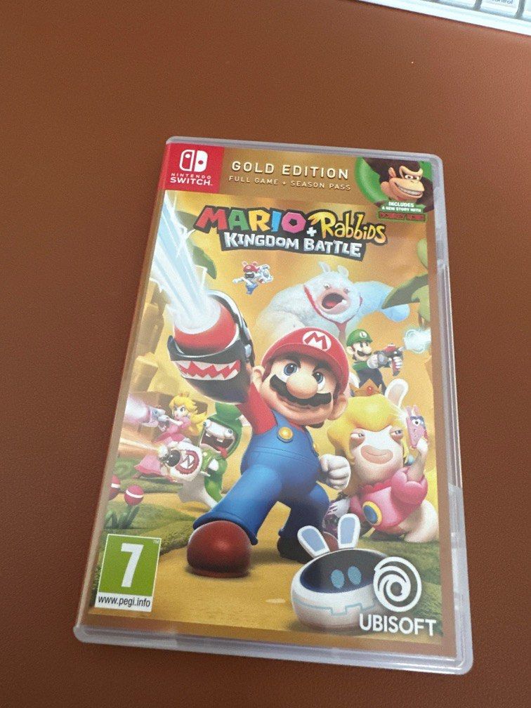 Mario + Rabbits Kingdom Battle (Gold Edition), Video Gaming, Video ...
