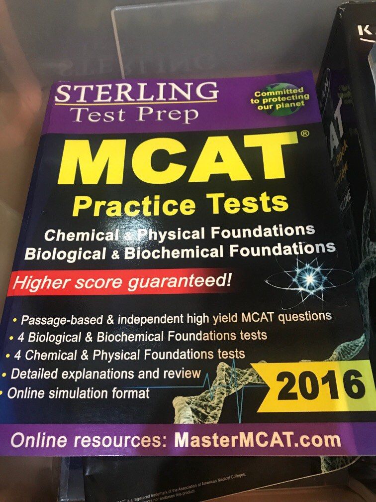MCAT Practice Test, Hobbies & Toys, Books & Magazines, Textbooks on ...