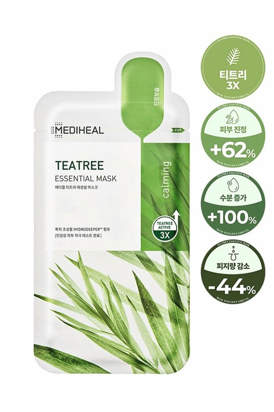 Mediheal tea tree mask, Beauty & Personal Care, Face, Face Care on ...