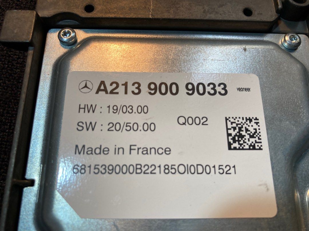 二手Mercedes-Benz 賓士 汽車電腦 A213 900 9033 功能正常, 汽機車零配件在旋轉拍賣