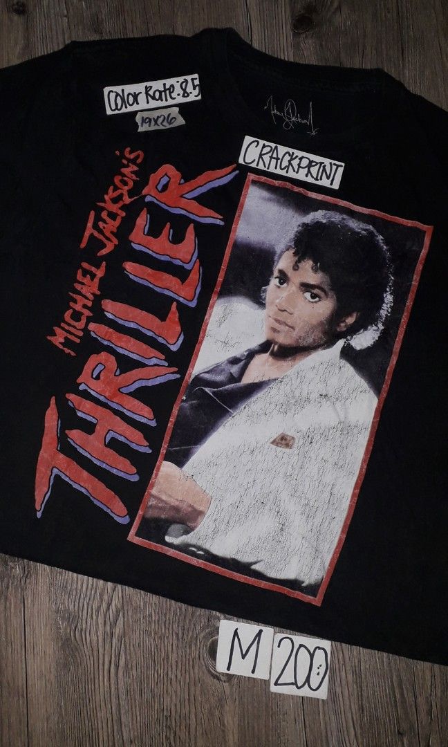Michael jackson tee, Men's Fashion, Tops & Sets, Tshirts & Polo Shirts ...