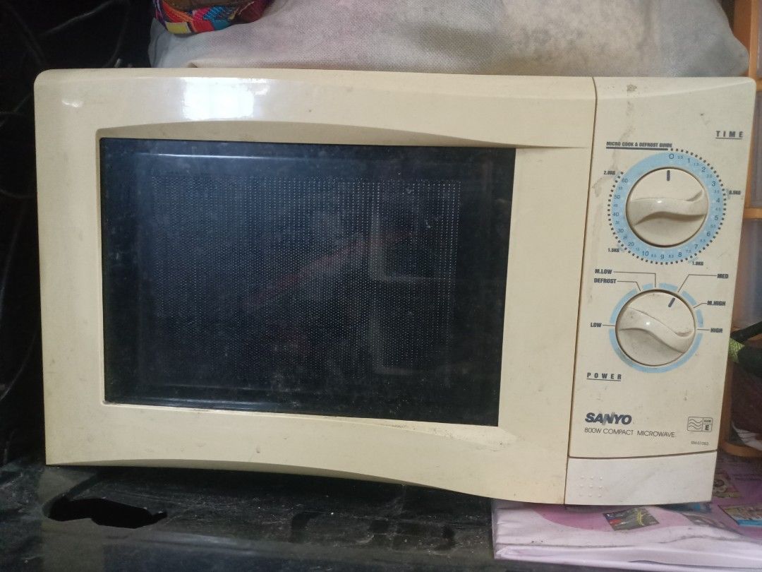 Microwave Sanyo, Kitchen & Appliances di Carousell