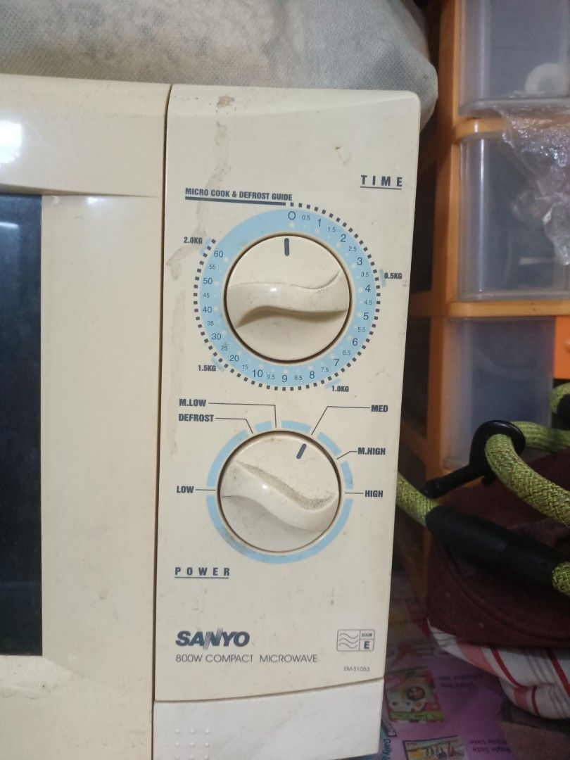 Microwave Sanyo, Kitchen & Appliances di Carousell