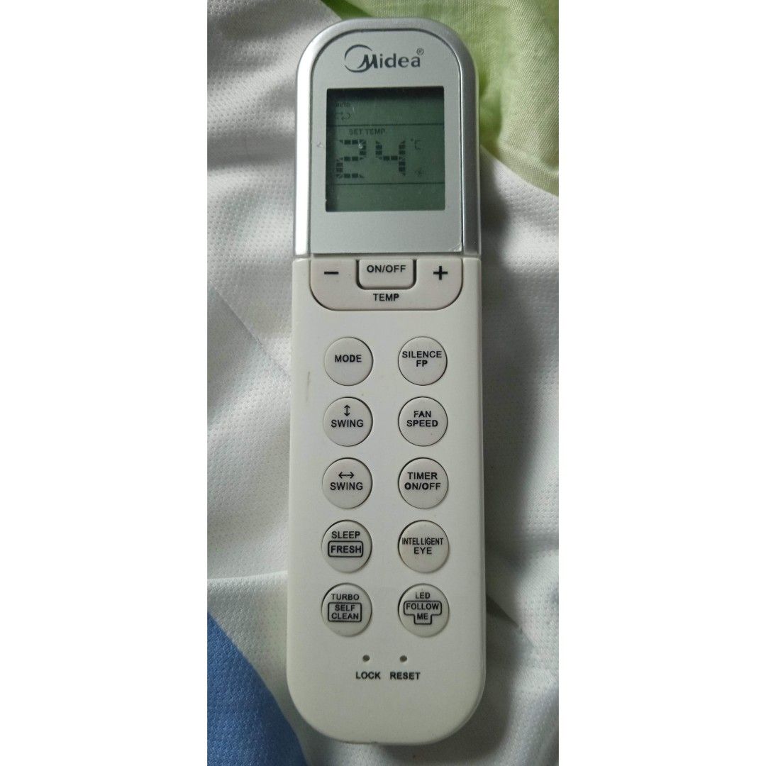 MIDEA Aircon Remote Control RG36F, TV & Home Appliances, Air ...