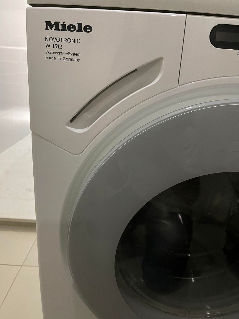 Miele W1512 washing machine, TV & Home Appliances, Washing Machines and Dryers on Carousell