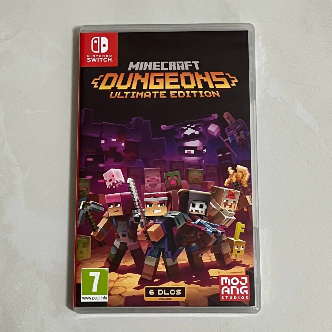 Minecraft Dungeon Ultimate Edition for Nintendo Switch, Video Gaming ...