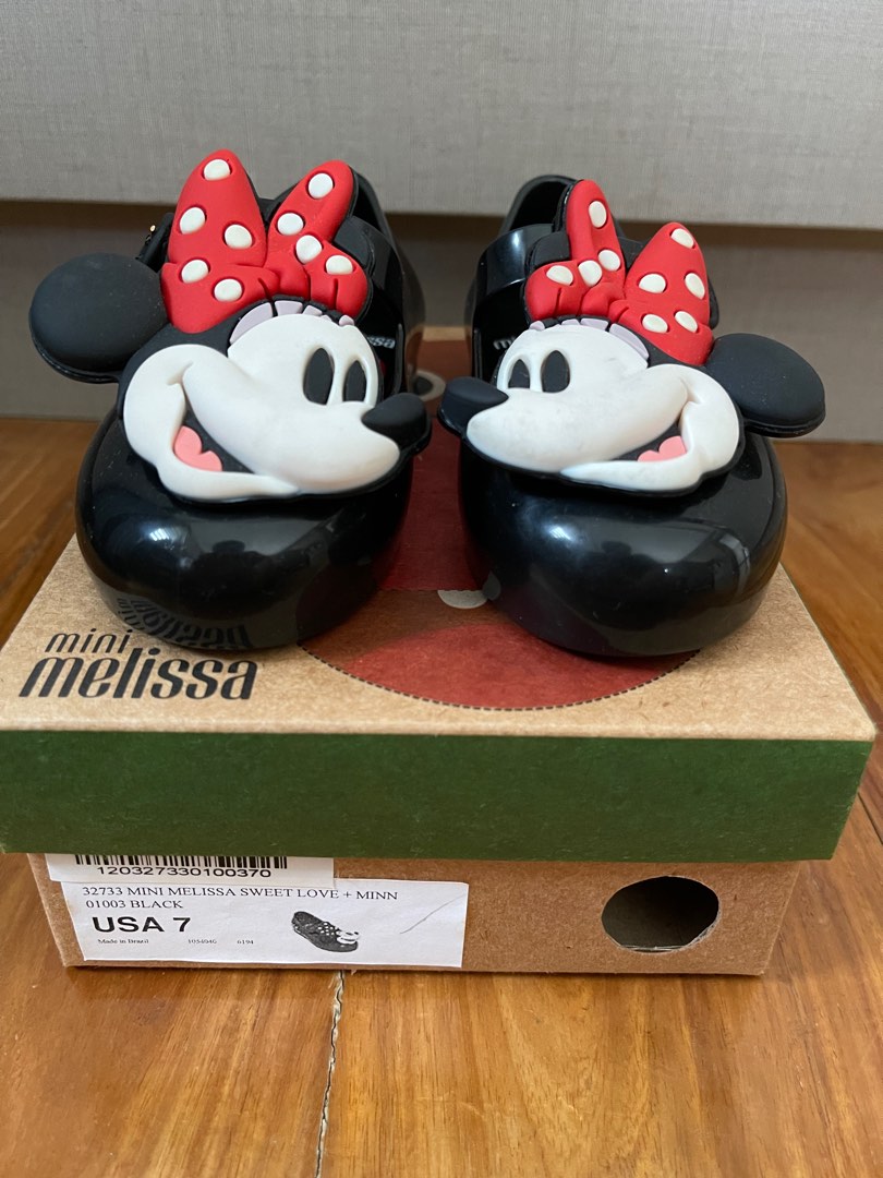 Mini Melissa Minne Mouse, Babies & Kids, Babies & Kids Fashion on Carousell