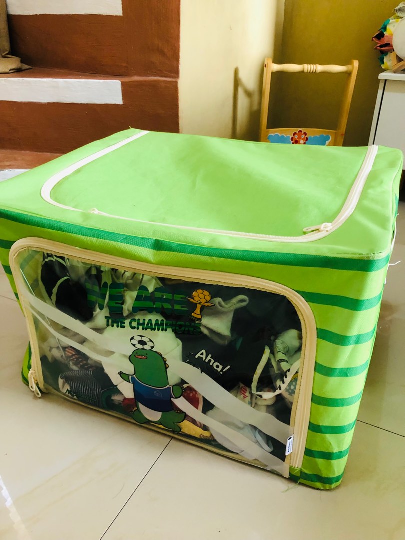 Miniso storage box, Furniture & Home Living, Home Improvement ...