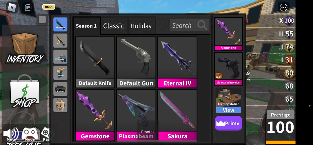 Mm2 godlys, Video Gaming, Video Games, Others on Carousell