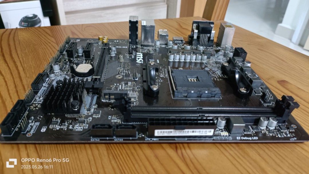 Msi b450m pro-m2 motherboard, Computers & Tech, Parts & Accessories ...