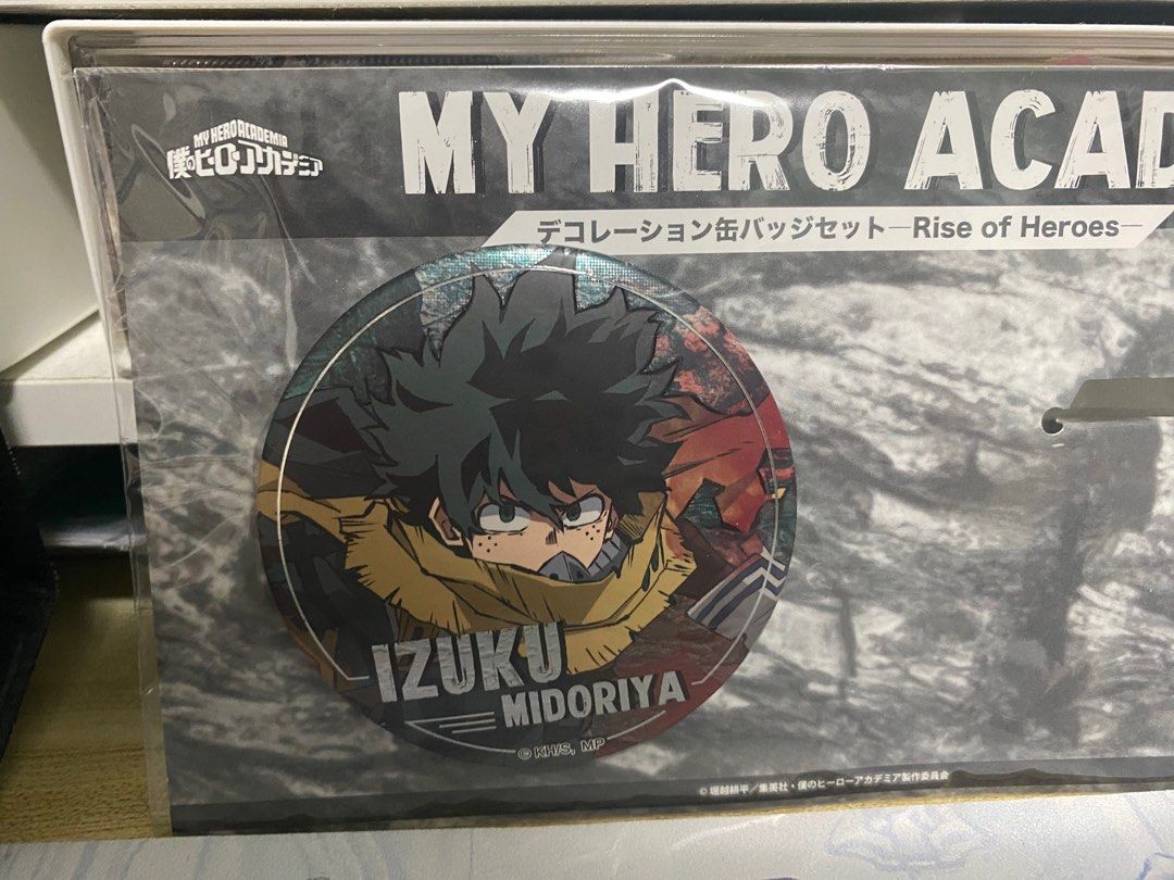 My Hero Academia MHA Midoriya Izuku 75mm badge, Hobbies & Toys ...