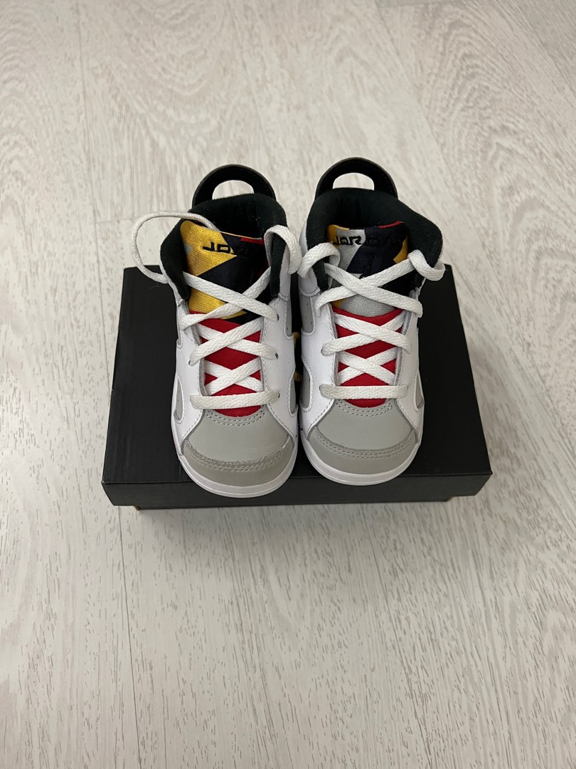 Nike Air Jordan 6 Retro TD 7C, 兒童＆孕婦用品, 嬰兒及小童流行時尚 - Carousell