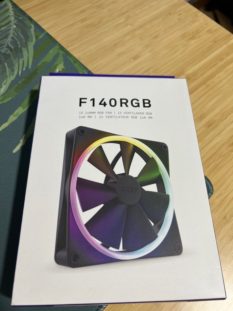 NZXT F140 RGB case fan, Computers & Tech, Parts & Accessories, Computer ...