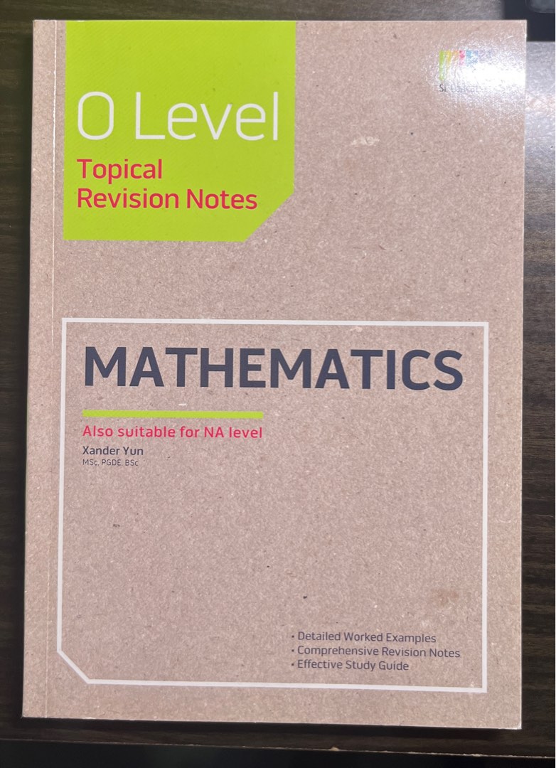 O Level Topical Revision Notes, Hobbies & Toys, Books & Magazines ...
