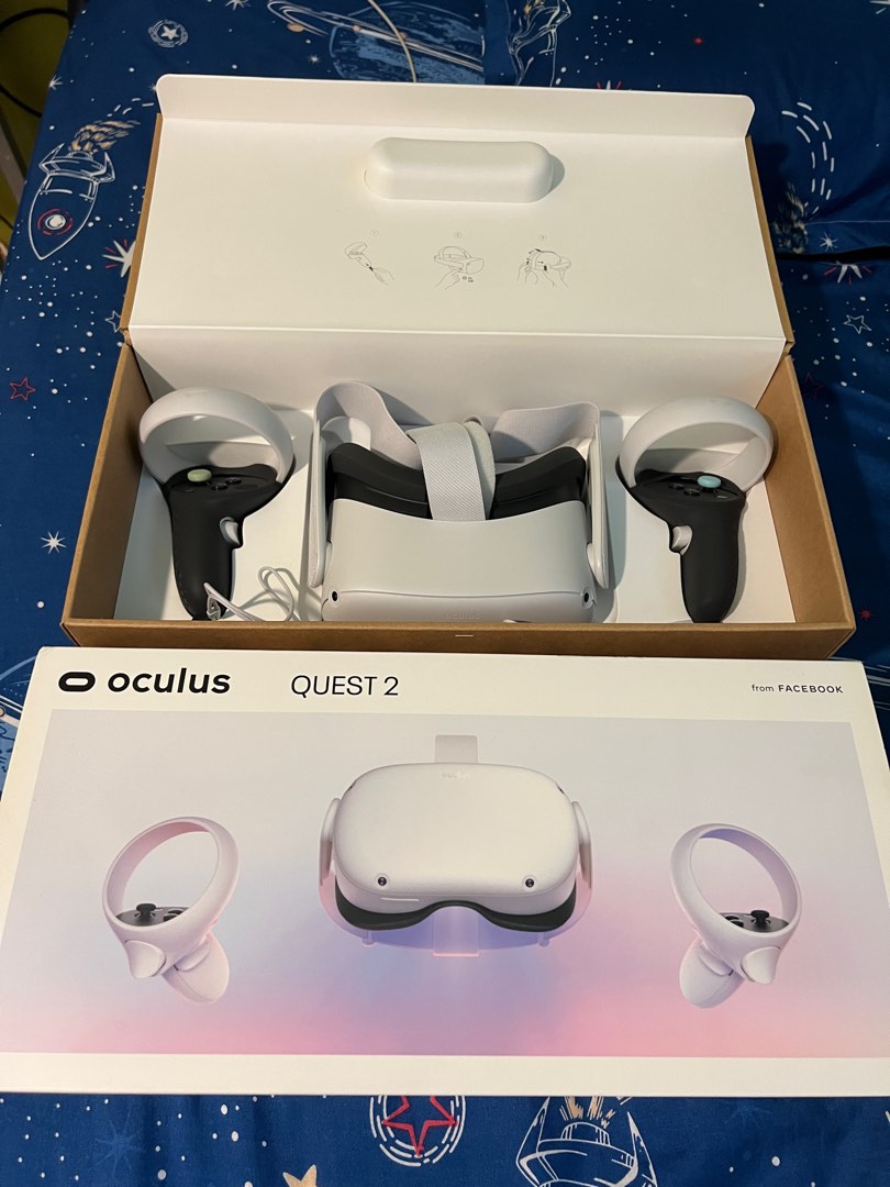 Oculus Quest 2 64gb, Video Gaming, Gaming Accessories, Virtual Reality ...
