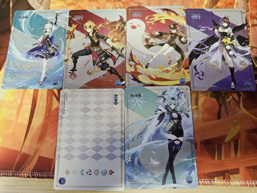 Hoyoverse Mihoyo Official Bandai Genshin Impact Metallic Collection ...