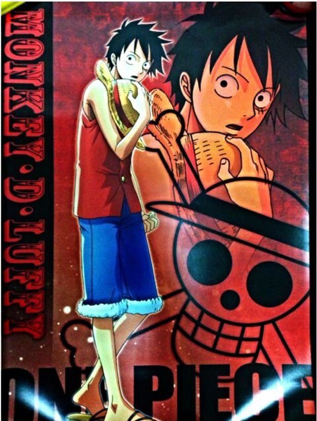One Piece Luffy Poster, Hobbies & Toys, Memorabilia & Collectibles, Fan ...